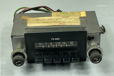 AMC Javelin AMX Matador Rebel Pacer Original AM radio with Knobs | eBay