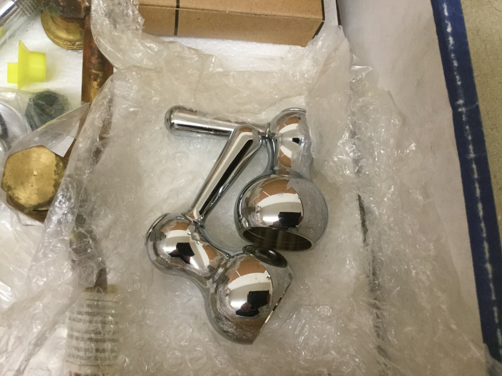 ELJER 538-2500-00 2 HANDLE SHOWER FAUCET, LEVER HANDLES, POLISHED ...