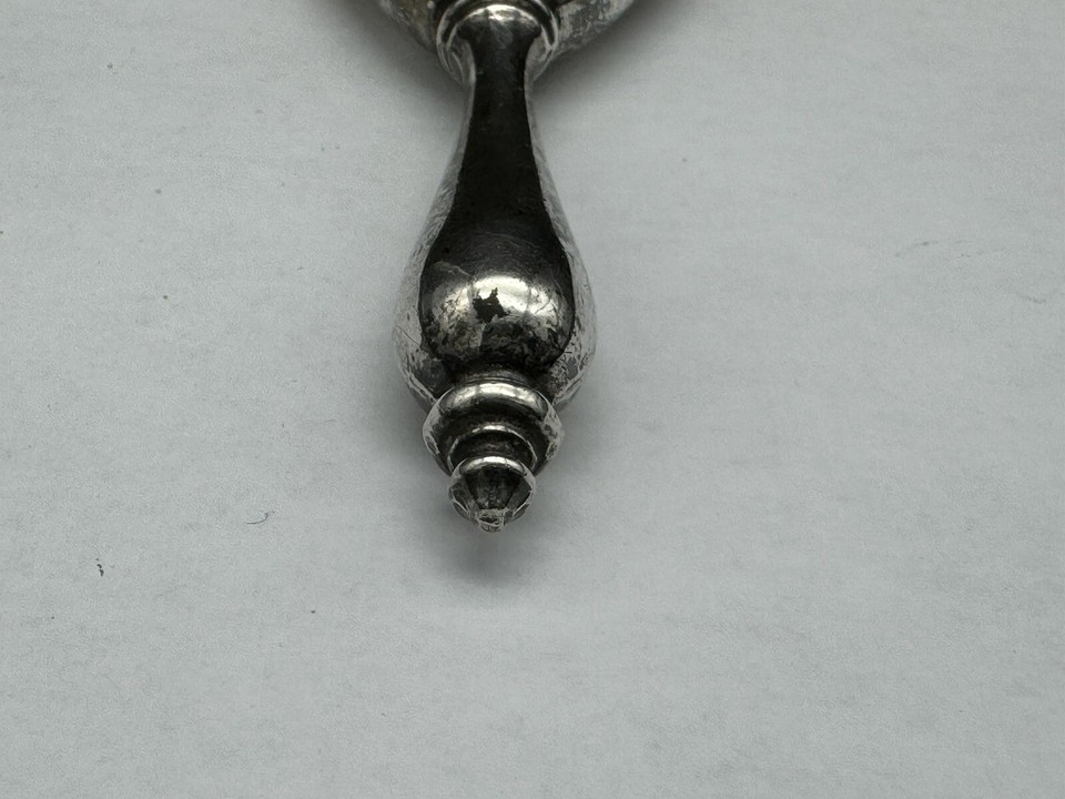 Vintage WEBSTER STERLING SILVER HANDLE WHISK BROOM ARTIST BRUSH, 5 3/8 ...