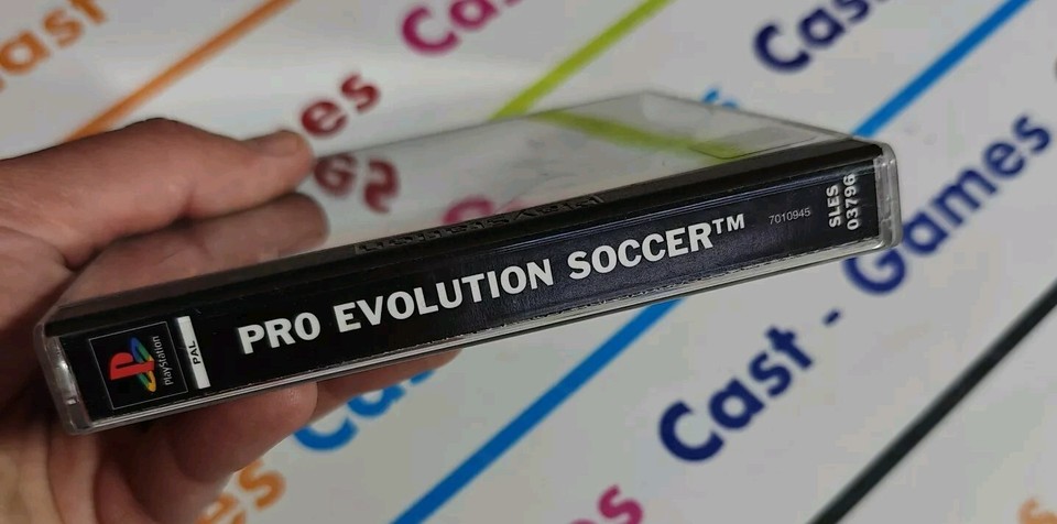 PS1 PES PRO EVOLUTION SOCCER 1 PLAYSTATION 1 ITALIANO COMPLETO QUASI ...