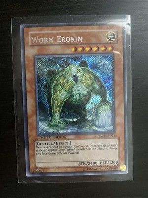 Worm Erokin - HA01-EN021 - Secret Rare - Limited Yugioh | eBay