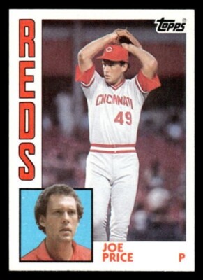 1984 Topps #686 Joe Price Pitcher Cincinnati Reds FREE shipping | eBay