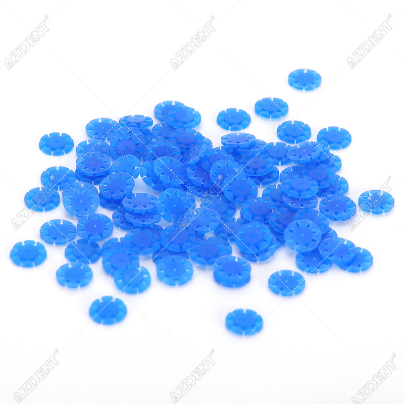 100pcs Dental Root Canal Files Stopper Disinfection Mark Circles ...