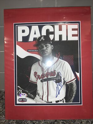 Christian Pache autographed photo 8x10 PSA Authenticated | eBay