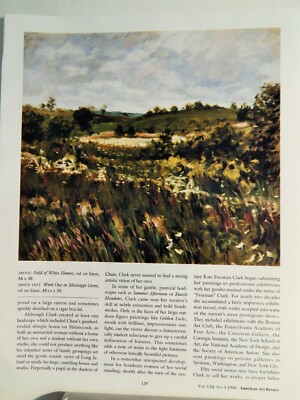 KATE FREEMAN CLARK ART PIECE VTG ORIG 1996 ADVERTISEMENT | eBay