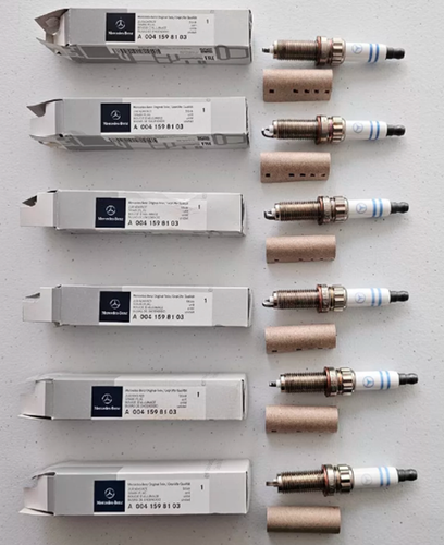 6X Genuine Spark Plug for Mercedes Benz M152 M278 M157 M276 Engines ...