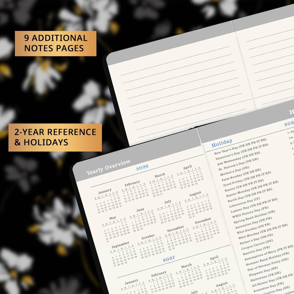 2026 Pocket Planner - Weekly & Monthly Planner 2026, January - December ...