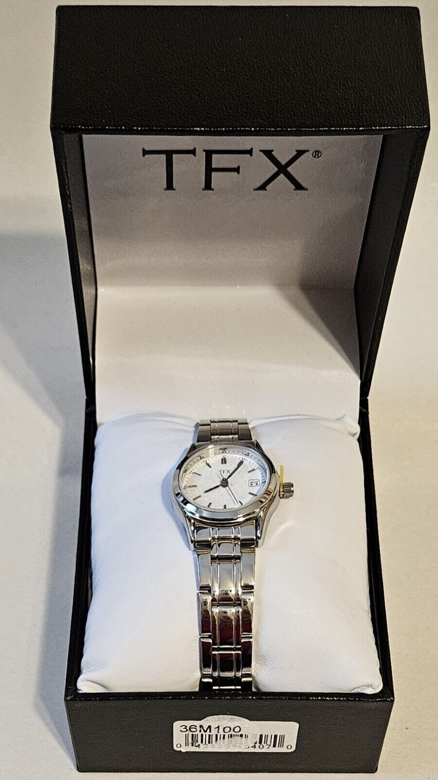 Women's TFX by Bulova 36M100 Stainless Steel Watch with Original Box ...