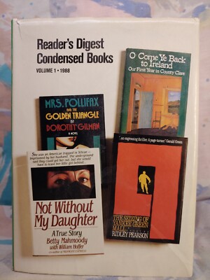 READER'S DIGEST CONDENSED BOOKS - Volume 1 - 1988 - A Hard Back Book ...