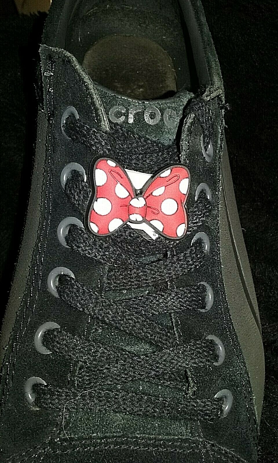 Two Shoelace Adapters / holder for Jibbitz Crocs Charms in Sneakers ...