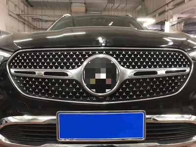 >Silver Front Grill Facelift Grilles 2023 2024 For Mercedes-Benz X254 ...