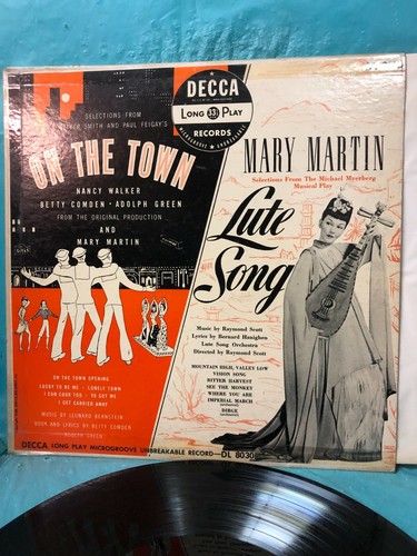 Mary Martin – Selections From 'Lute Song' And 'On The Town' - VINYL ...