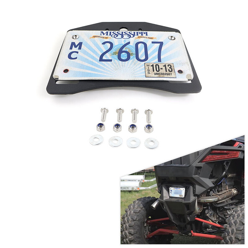 Rear License Plate Bracket Kit Fit For KUBOTA RTV 500/400Ci/XG850 ...