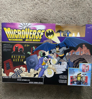 Microverse Batman And Robin Animated Series Kenner 1996 Gotham City ...