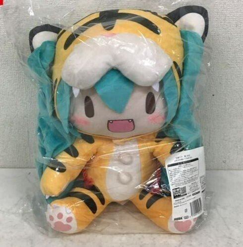 Sega Hatsune Miku Tora 2022 Tiger Fluffy Plush Toy LL 40cm Vocaloid LTD ...
