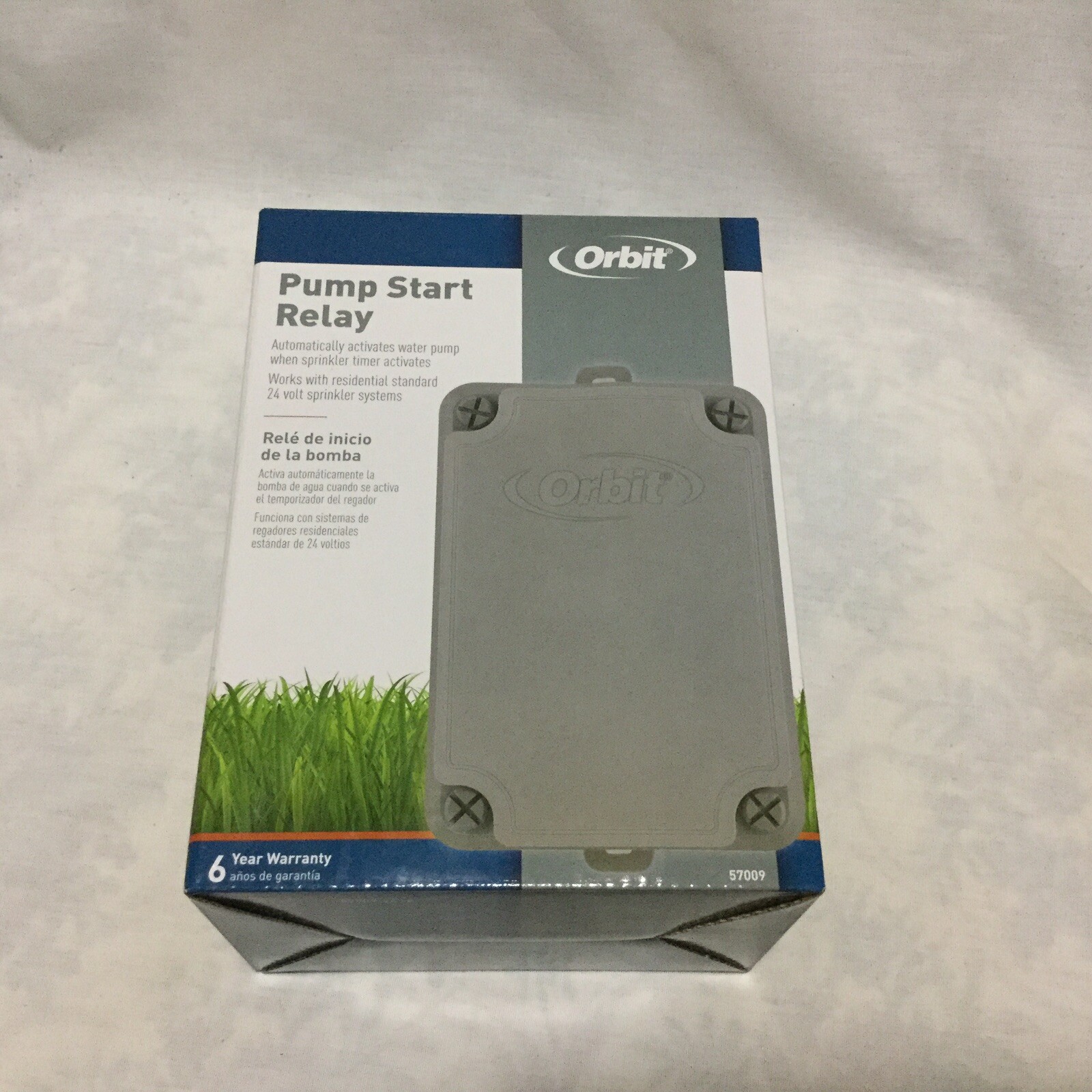 ORBIT 57009 SPRINKLER SYSTEM 1 OR 2 HORSEPOWER PUMP START RELAY 24 VOLT ...