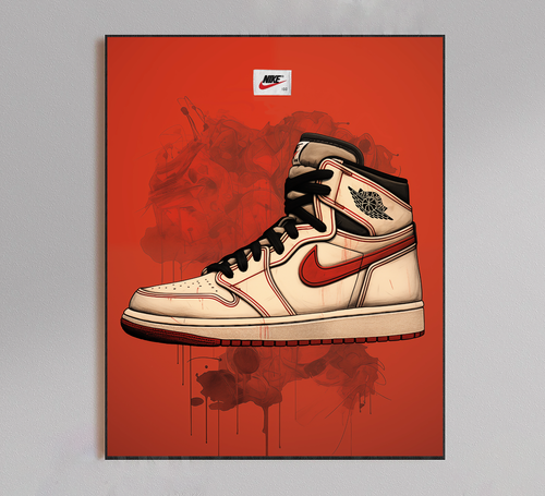 Air Jordan Poster- Air Jordan Wall Art, Air Jordan Art, Air Jordan ...