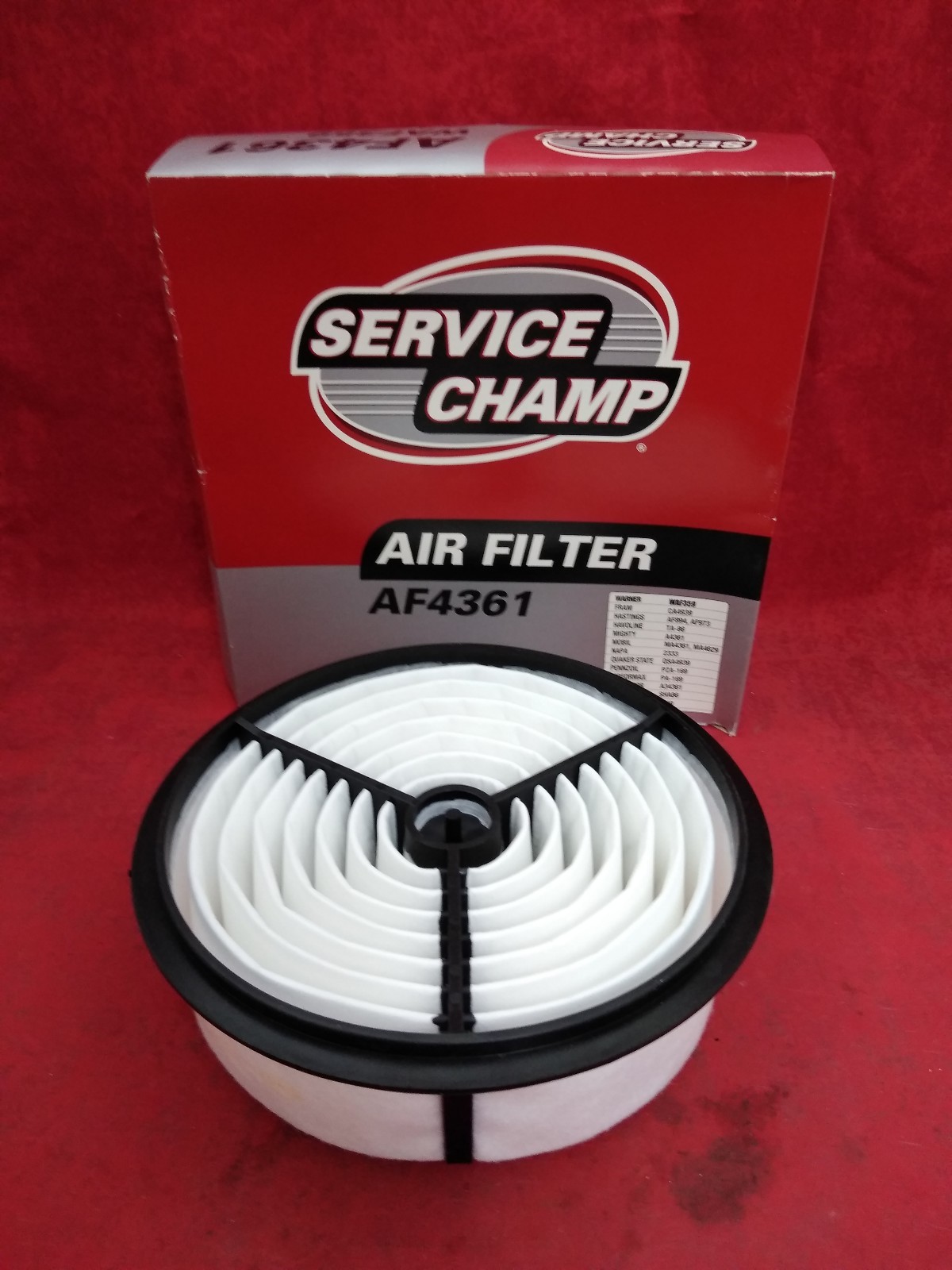 NEW SERVICE CHAMP Air Filter AF4361 / WAF359 / CA4939 | eBay