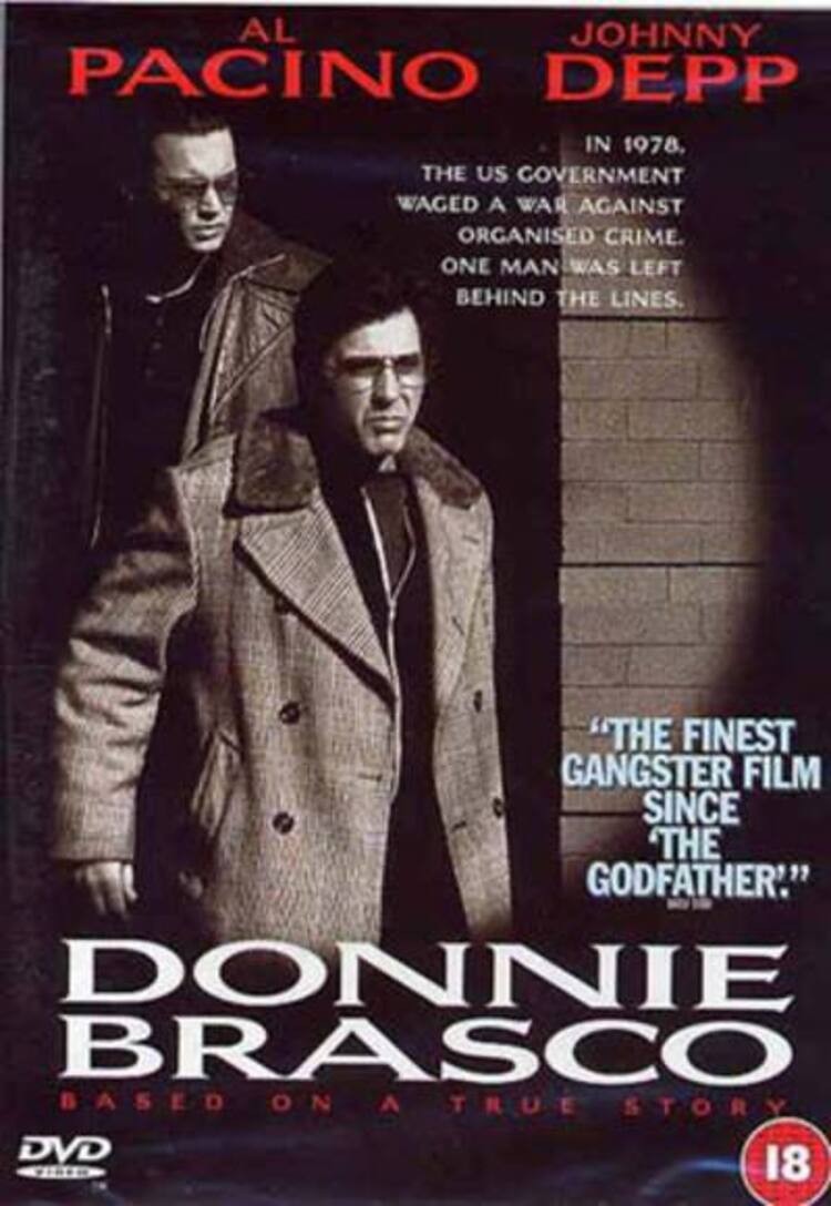 Donnie Brasco (DVD) Al Pacino Johnny Depp Michael Madsen Bruno Kirby ...