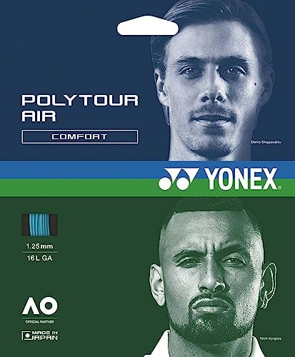 YONEX Tennis Strings Poly Tour Air 125 1.25mm PTGA125 Sky Blue NEW | eBay