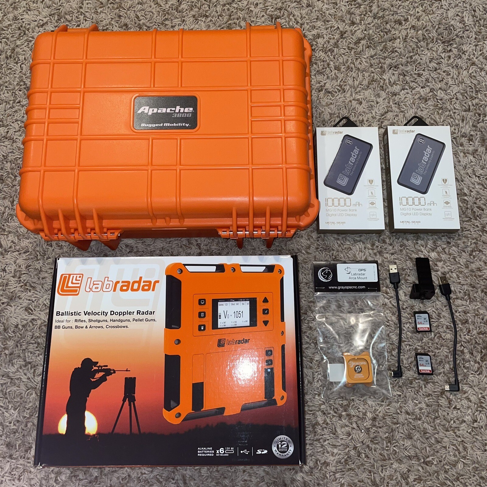 Labradar Ballistic Velocity Doppler Radar Chronograph for sale online ...