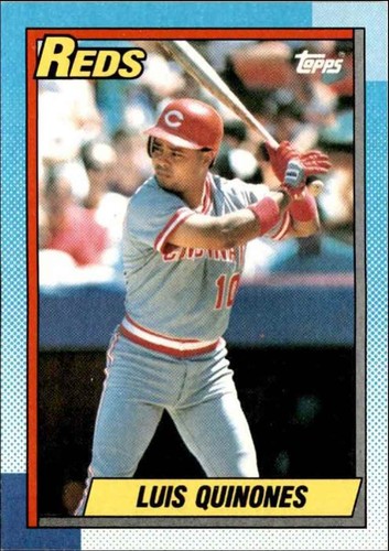 1990 Topps Baseball Cards Luis Quinones Cincinnati Reds #176 | eBay