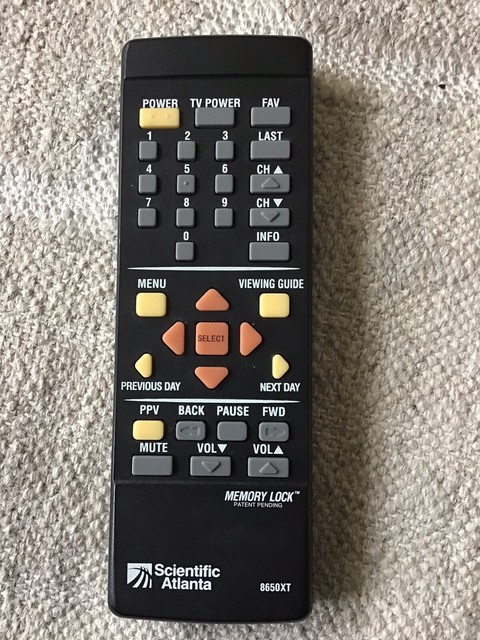 Remote Control Scientific Atlanta Model 8650-xtv for sale online | eBay
