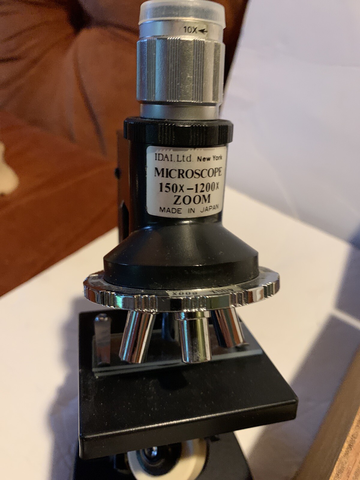 Idai Microscope Wooden Kit Box W Lots Of Accessories | eBay