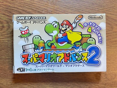 NINTENDO GAME BOY ADVANCE GBA SUPER MARIO ADVANCE 2 gameboy | eBay