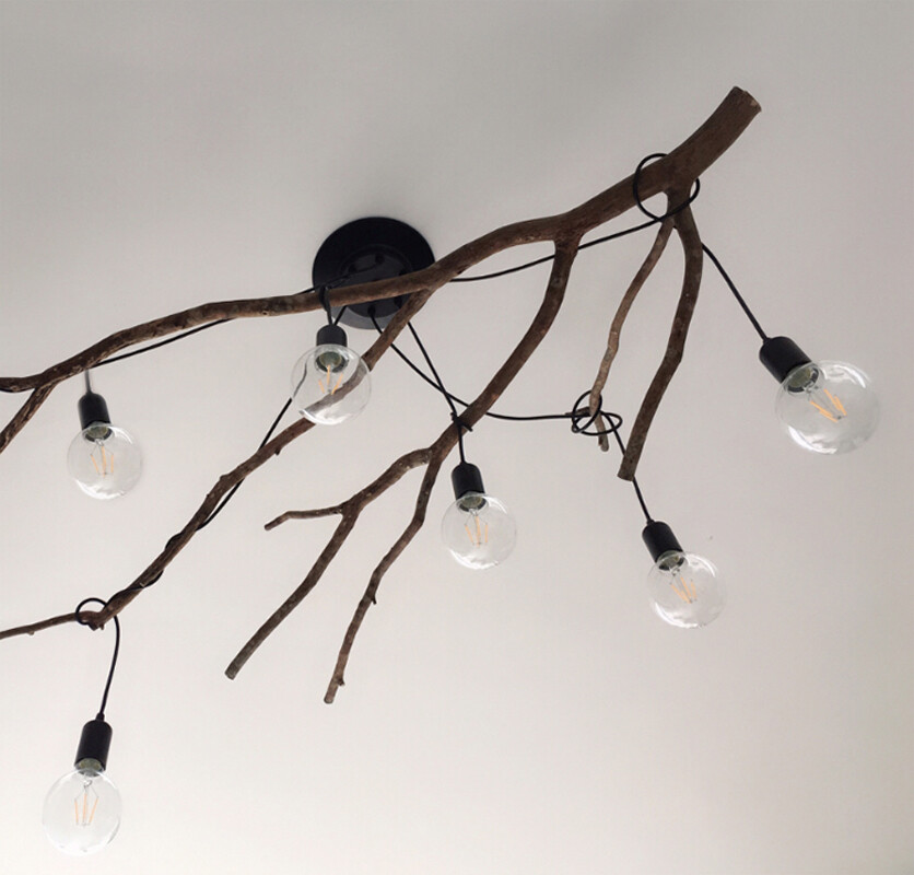6 / 8 / 12 Way Ceiling Spider Light Fitting Industrial Chandelier Lamp ...