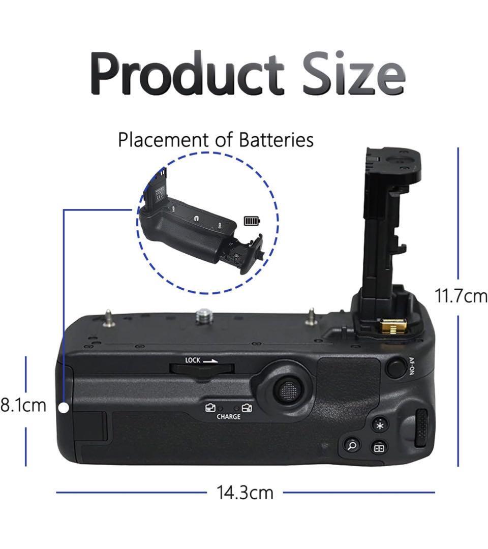 Canon BG-R10 Battery Grip for EOS R5 R5C R6 R6 Mark II Mirrorless ...