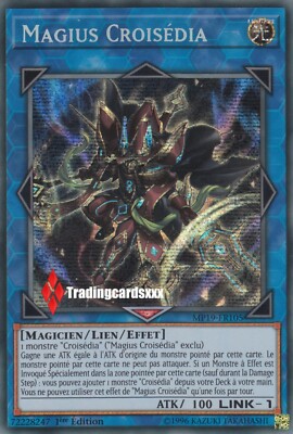 ♦Yu-Gi-Oh!♦ Magius Croisédia (Crusadia) : MP19-FR105 -VF/Secret Rare ...