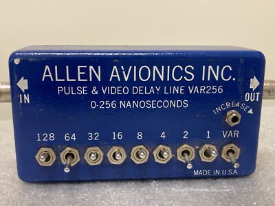 Allen Avionics VAR-256 Pulse & Video Delay, Variable / Line 0-256 ...