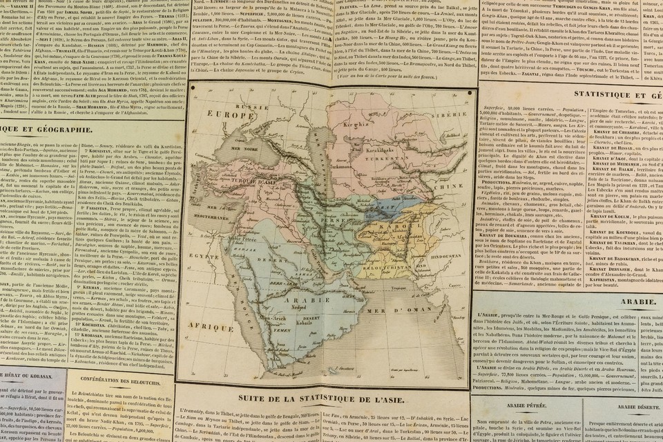 1837 - Antique Map. Asia, Persia, Iran, Saudi Arabia, Iraq. | eBay
