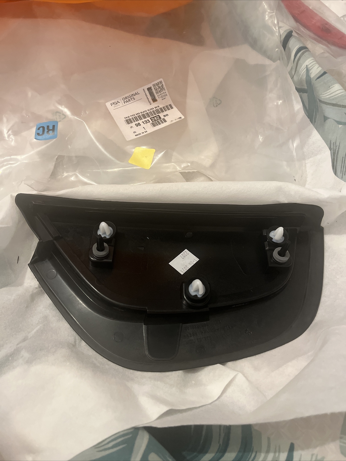 2017 on CITROEN C3 Trim Pillar Outer Fender Rear Right 9813324280 for ...