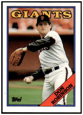 1988 Topps #52 Don Robinson NM | eBay
