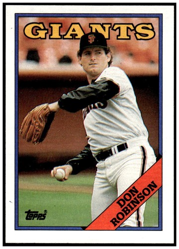 1988 Topps #52 Don Robinson NM | eBay