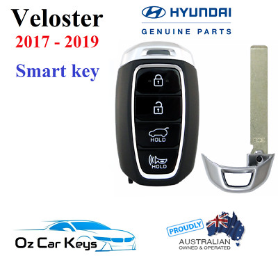 GENUINE OEM HYUNDAI VELOSTER 2017 2018 2019 SMART PROXIMITY REMOTE KEY ...