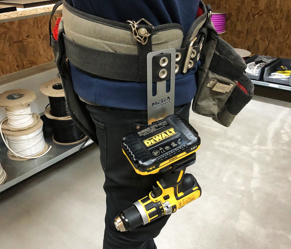 Drill Tool Belt Clip Impact Power Hanger Buckle Hook Tools DIY Handly ...