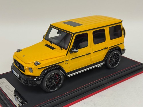 1/18 BBA Models Mercedes Benz AMG G63 from 2025 in yellow 20 pieces ...