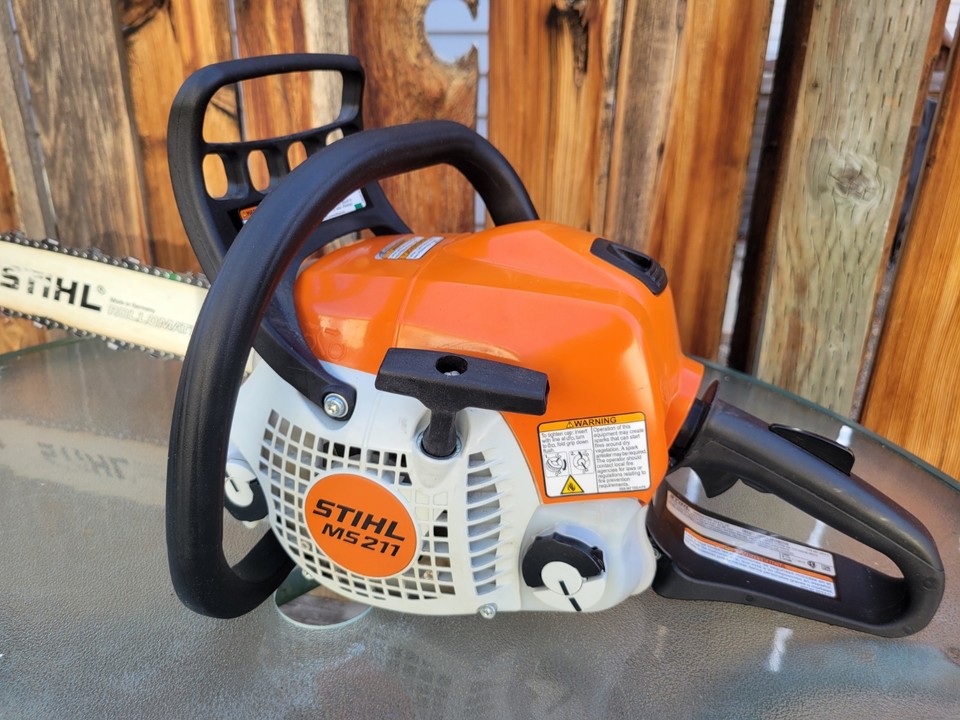 STIHL MS211 35cc Gas Powered Chainsaw Chain Saw 18" Bar | eBay