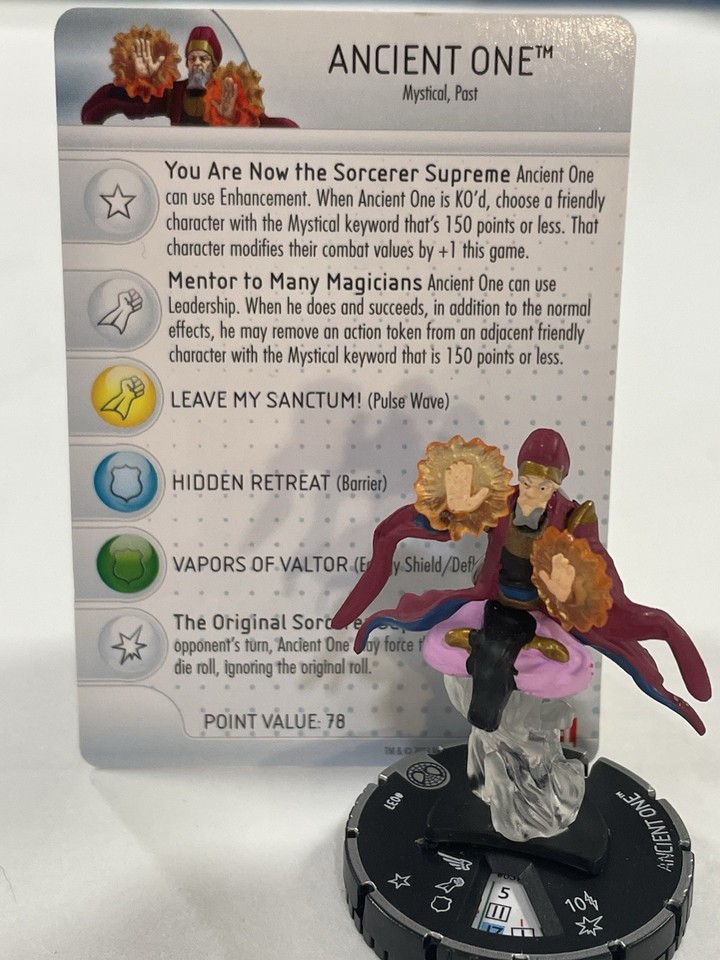 Marvel Heroclix - Lot Of 8 Dr. Strange & Family Heroclix - See Details ...