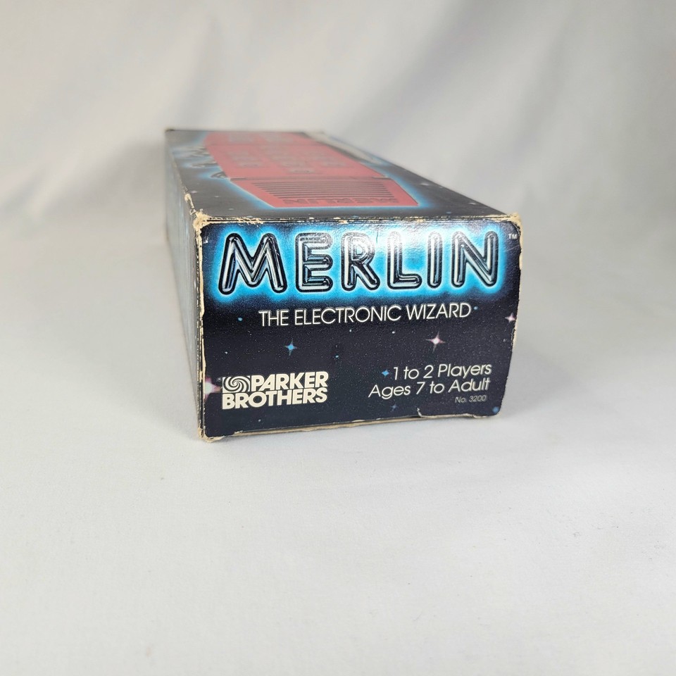 Merlin The Electronic Wizard Game 1978 Parker Brothers Original w/ Box ...
