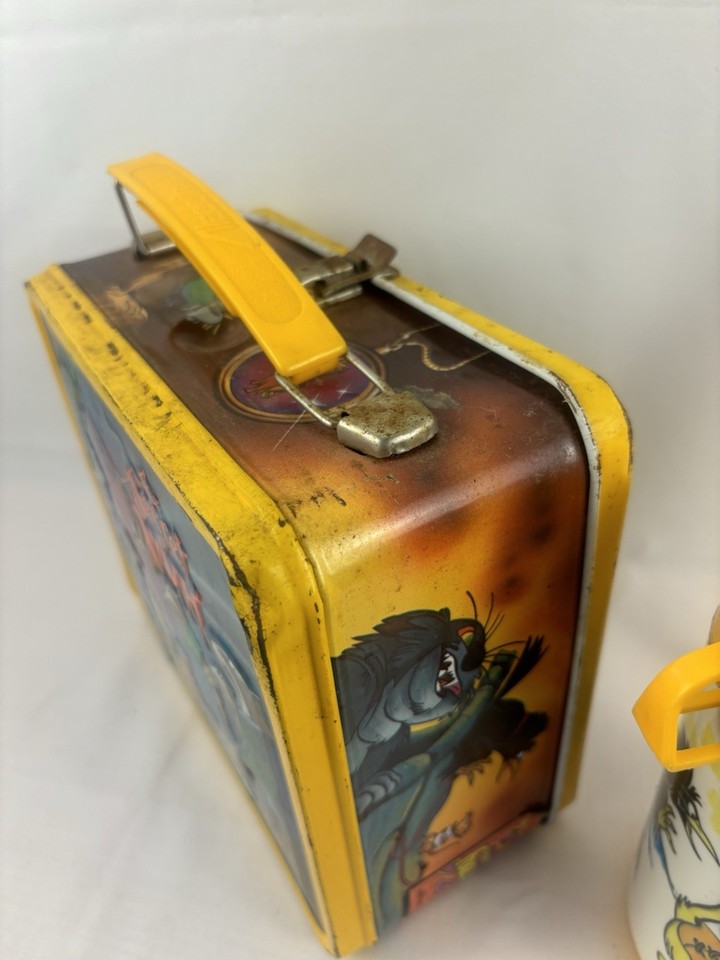Secret of Nimh Metal Lunchbox - 1982 - with Plastic Thermos | eBay