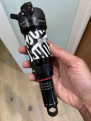 RockShox Deluxe Select+ Mountain Bike Debon Air Rear Shock 210 x 50 ...