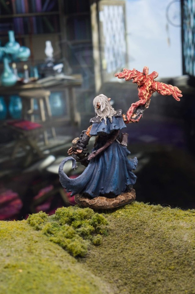 Hand Painted Seltyiel, Iconic Magus Reaper Miniature #89014 | eBay