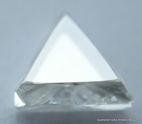 D VS2 BEAUTIFUL TRIANGLE SHAPE NATURAL DIAMOND UNCUT GEM OUT FROM ...