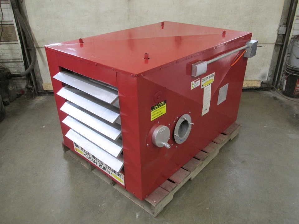 Firebox assembly for 280,000 BTU Clean Burn Waste Oil Heater ...