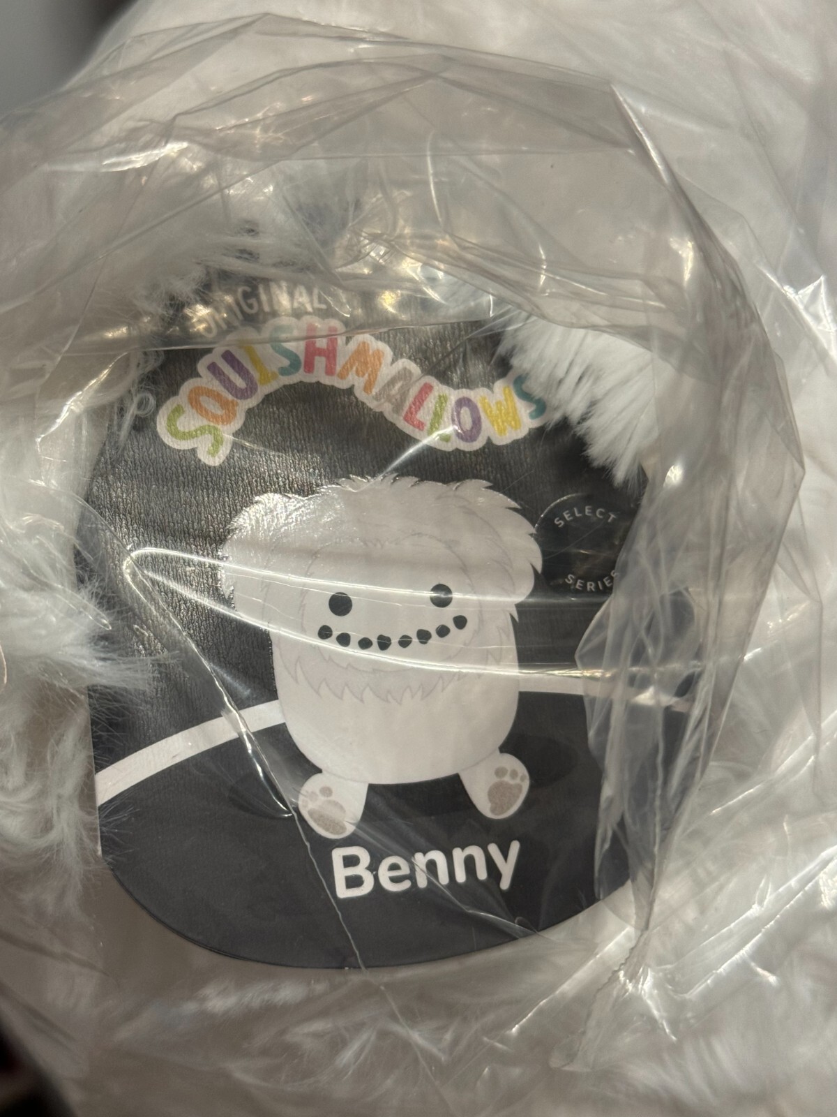 Squishmallows Collection Benny the Snowman Bigfoot 12in Select Series ...