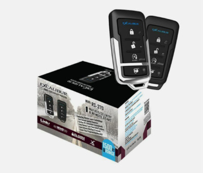 EXCALIBUR RS-370 - Remote Start & Keyless Entry system with up to 1 ...